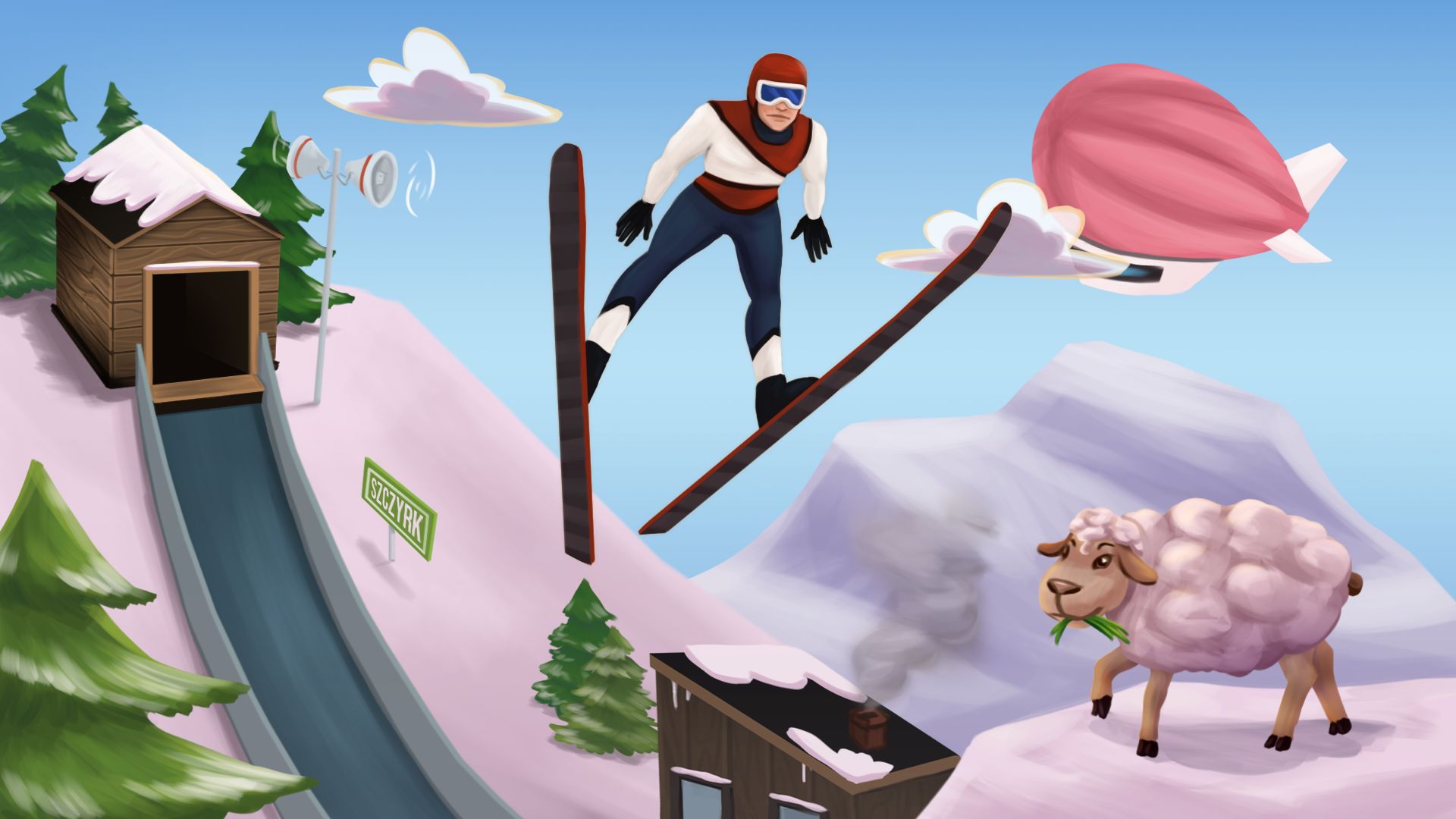 Ski Jump Simulator - rewolucyjna gra narciarska • skoki narciarskie gry ...